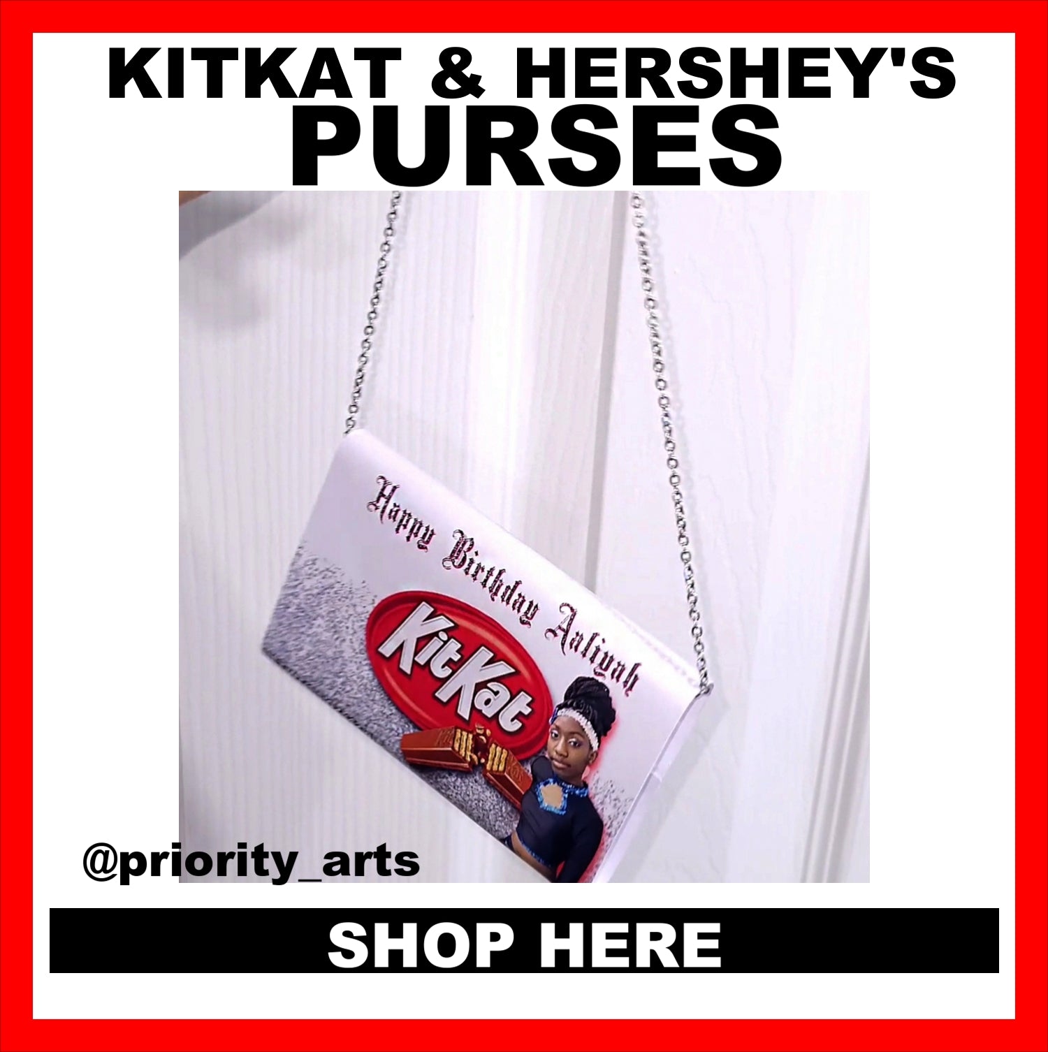 HERSHEY'S & KITKAT PURSES – Priority Arts